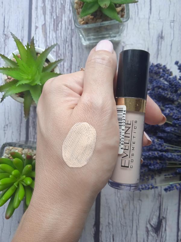 Консилер для лица eveline cosmetics liquid camouflage hd long lasting ...