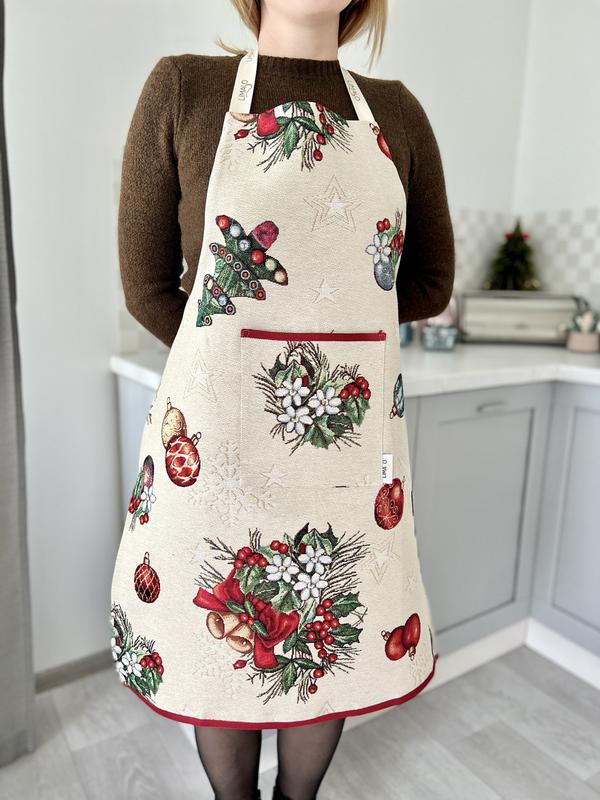 Фартух кухонний Limaso новорічний — ціна 581 грн у каталозі Фартухи