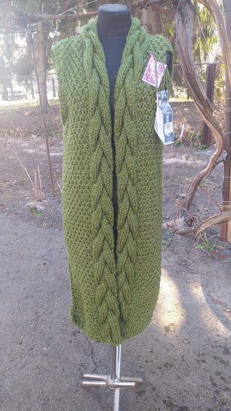 Жилет вязаний — ціна 1100 грн у каталозі Жилетки Купити жіночі речі за доступною ціною на Шафі