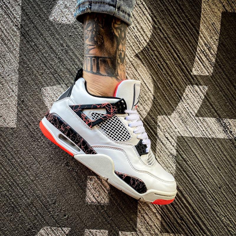 Чоловічі кросівки nike air jordan 4 retro "fight nostalgia" — ціна 2350 ...