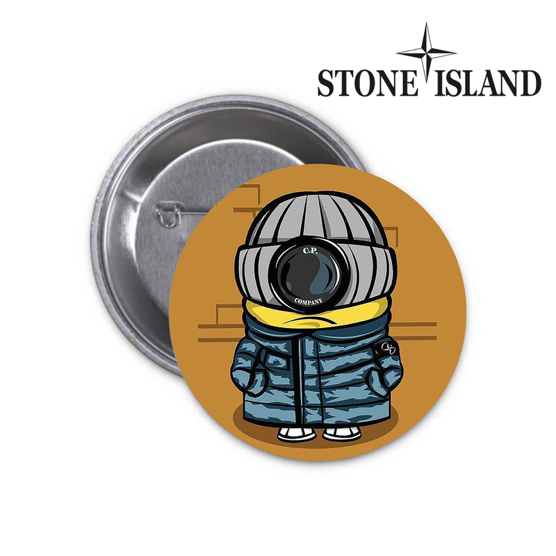 Значок stone island cp company — цена 35 грн в каталоге Сувениры Купить ...