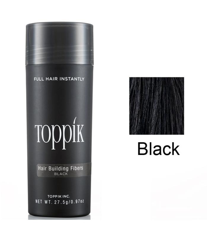 Загуститель для волос toppik black черный топпик пудра загущувач для ...