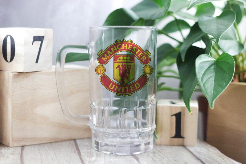 Пивний келих манчестер юнайтед — цена 398 грн в каталоге Бокалы и фужеры Купить товары для дома