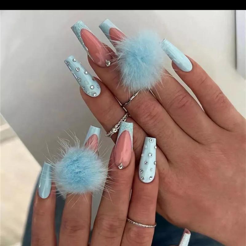 Накладные ногти 24 штуки — цена 220 грн в каталоге Накладные ногти Купить товары для красоты и