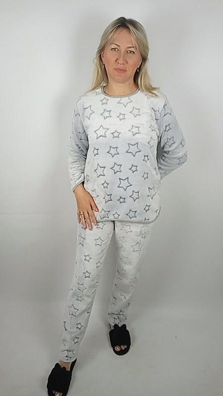 Жіноча махрова піжама — ціна 715 грн у каталозі Піжами Купити жіночі речі за доступною ціною на