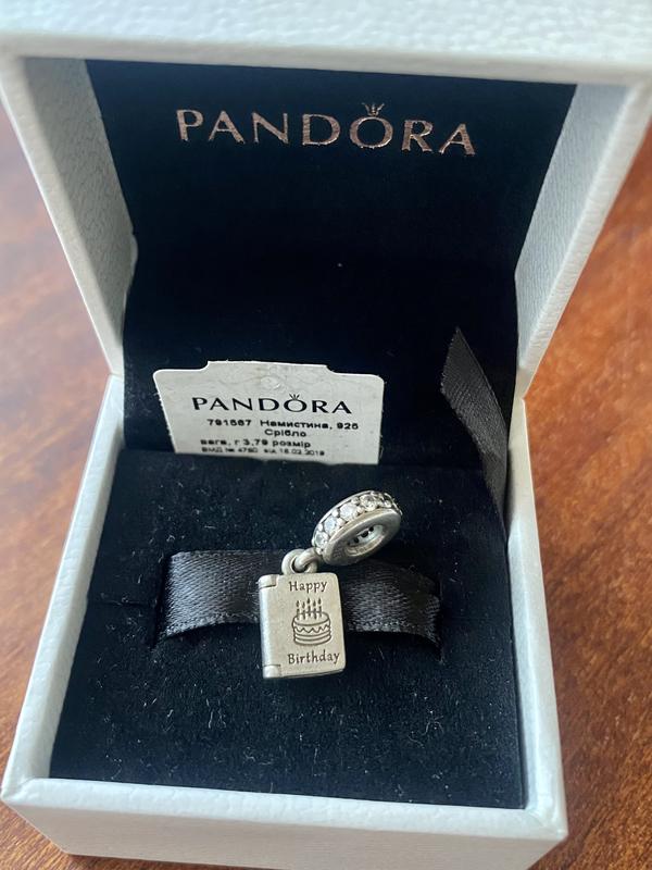 Шарм пандора Happy Birthday Best Wishes — ціна 850 грн у каталозі Шарми Купити аксесуари за