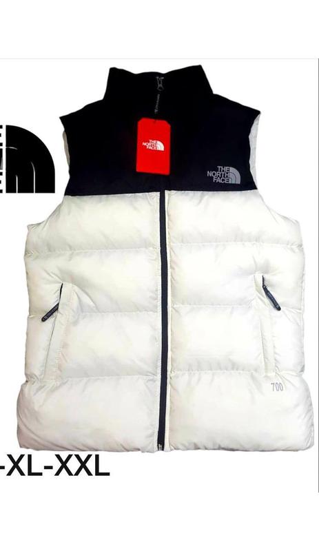 Жилетка мужская стеганая the north face tnf / жилет безрукавка стьобана ...