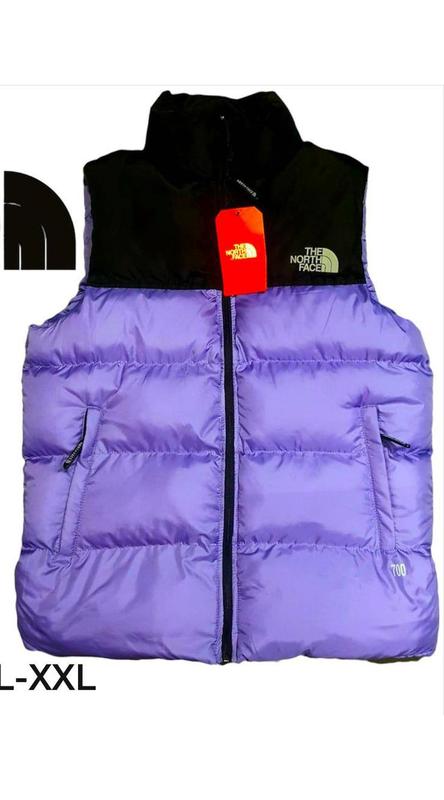 Жилетка мужская стеганая the north face tnf / жилет безрукавка стьобана ...