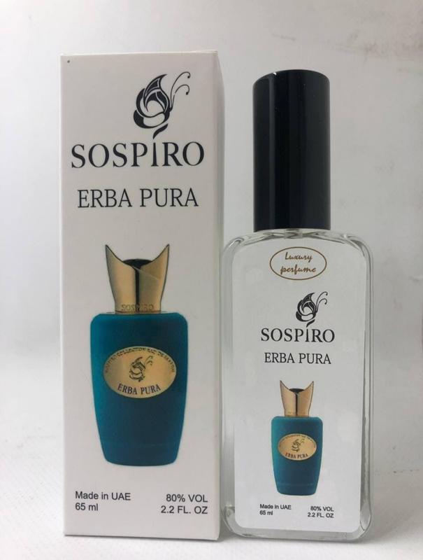 Тестер vip luxury perfume sospiro erba pura (соспиро ерба пура) 65 мл ...