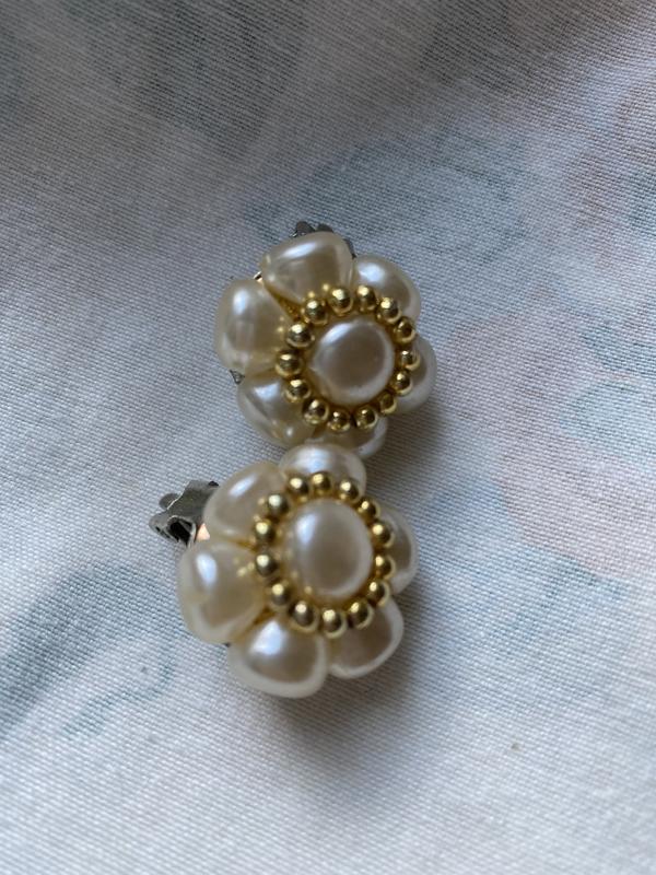 Кліпси з перлами🌟 — ціна 1000 грн у каталозі Сережки Купити аксесуари за доступною ціною на Шафі