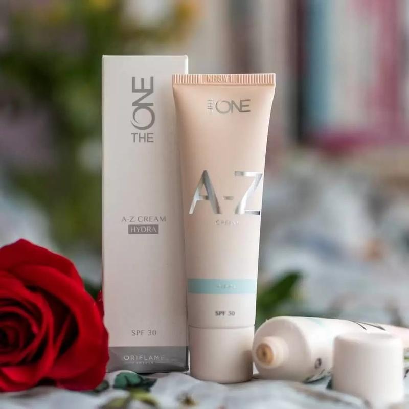 Мультифункціональний матуючий крем-тон для обличчя the one a-z spf 30 ...
