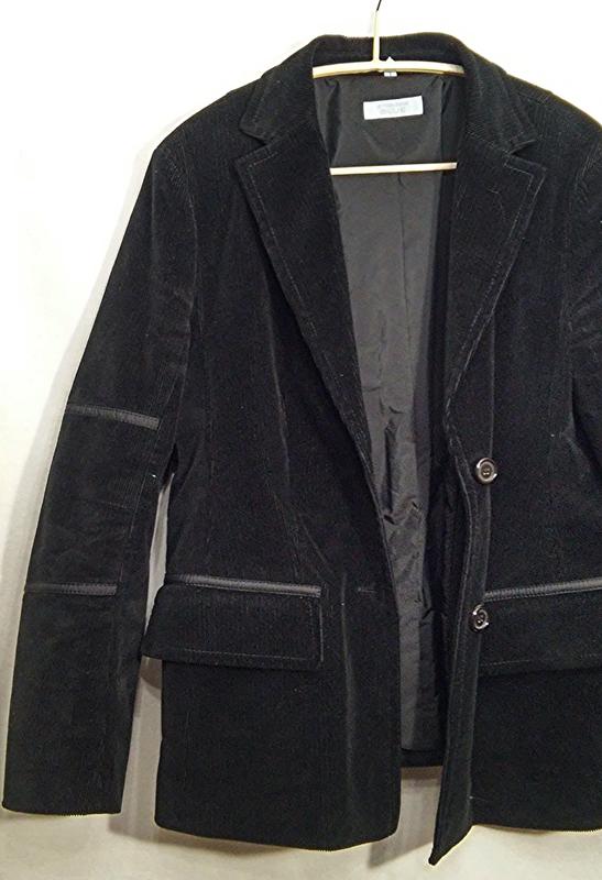 Strenesse blue, костюм, жакет штани вельвет чорний піджак джинси коттон ...