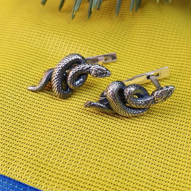 Сережки змія із срібла — ціна 1158 грн у каталозі Сережки Купити аксесуари за доступною ціною на