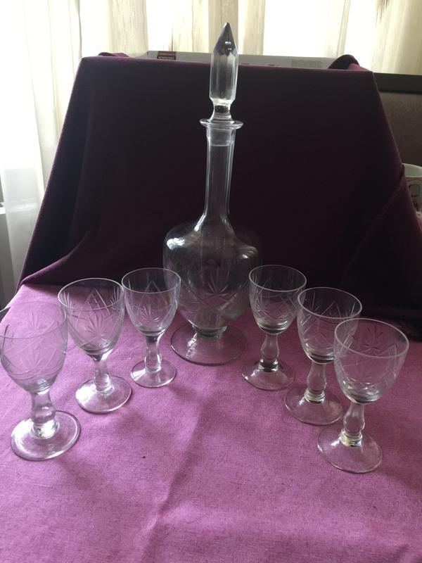 Вінтажний набір для вина — ціна 750 грн у каталозі Келихи і фужери Купити товари для дому та