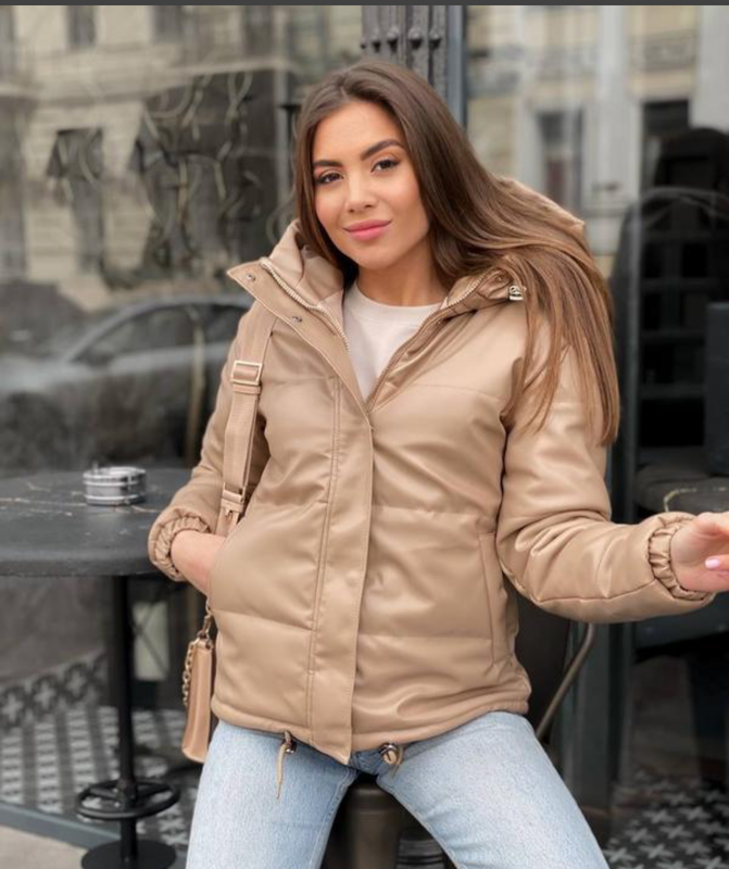 Крутка з екошкіри — ціна 945 грн у каталозі Куртки Купити жіночі речі за доступною ціною на Шафі