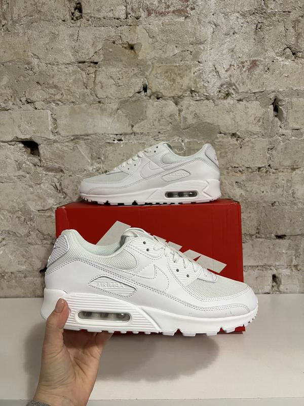 Кроссовки nike air max 90 белые оригинал новые — цена 6200 грн в ...