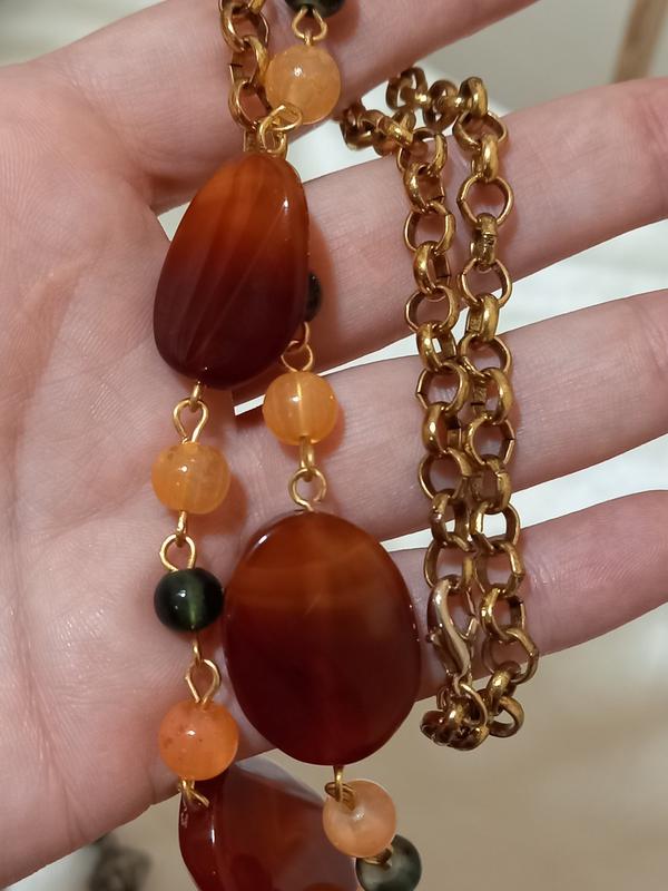 Буси намисто скло камень — ціна 150 грн у каталозі Кольє і намиста Купити аксесуари за доступною