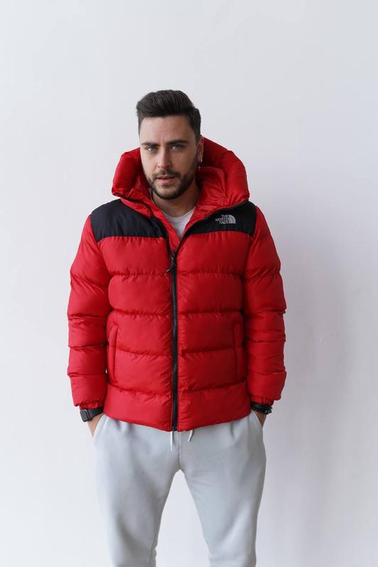 Куртка the north face красная мужская — цена 2299 грн в каталоге Куртки ...