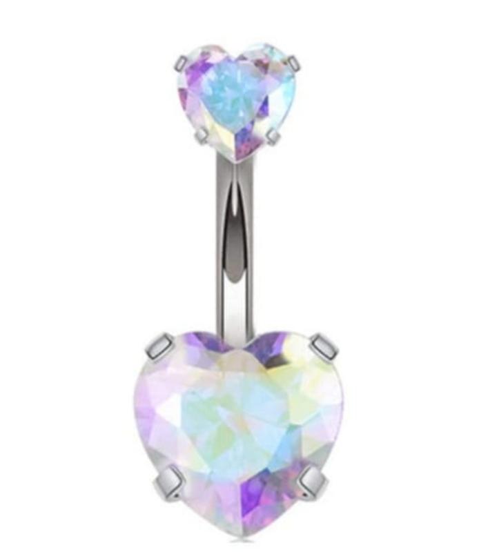 Пірсінг пупка сердце — ціна 160 грн у каталозі Сережки для пірсингу Купити аксесуари за