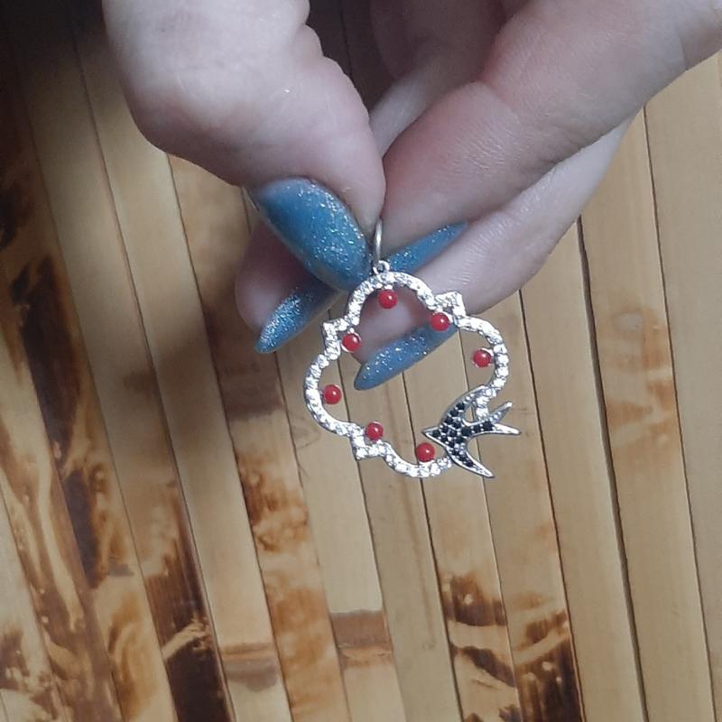 Кулон ласточка в богемия — ціна 130 грн у каталозі Кулони Купити ...