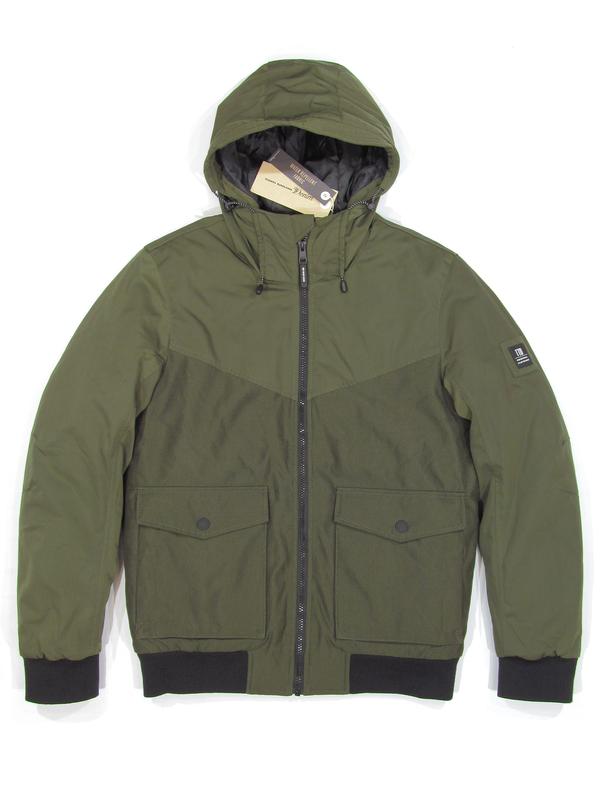 Чоловіча куртка з капюшоном tam tailor осінь / зима (хакі) — ціна 1649 ...