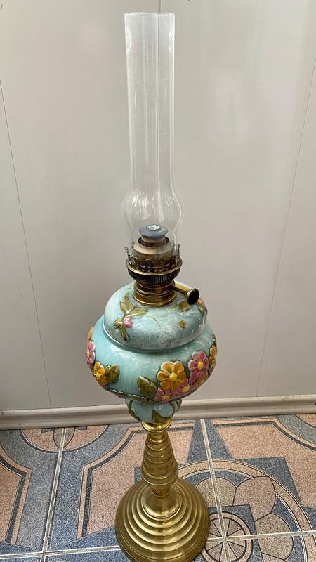 Напольная керосиновая лампа керамика — ціна 15500 грн у каталозі Настільні лампи Купити товари