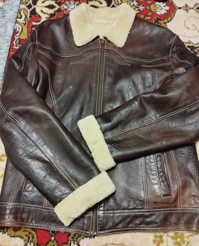 Шкіряна куртка Franko Armondi — ціна 1800 грн у каталозі Дублянки і