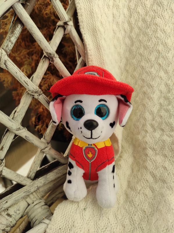 💕 игрушка мягкая, щенячий патруль "маршал" , собака 🐕 — ціна 80 грн у ...