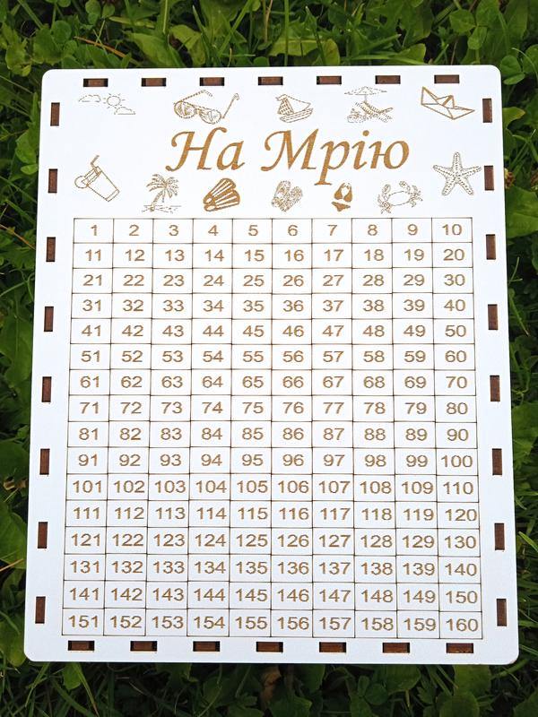 Скарбничка для грошей на мрію 365 днів — ціна 300 грн у каталозі Скриньки Купити товари для