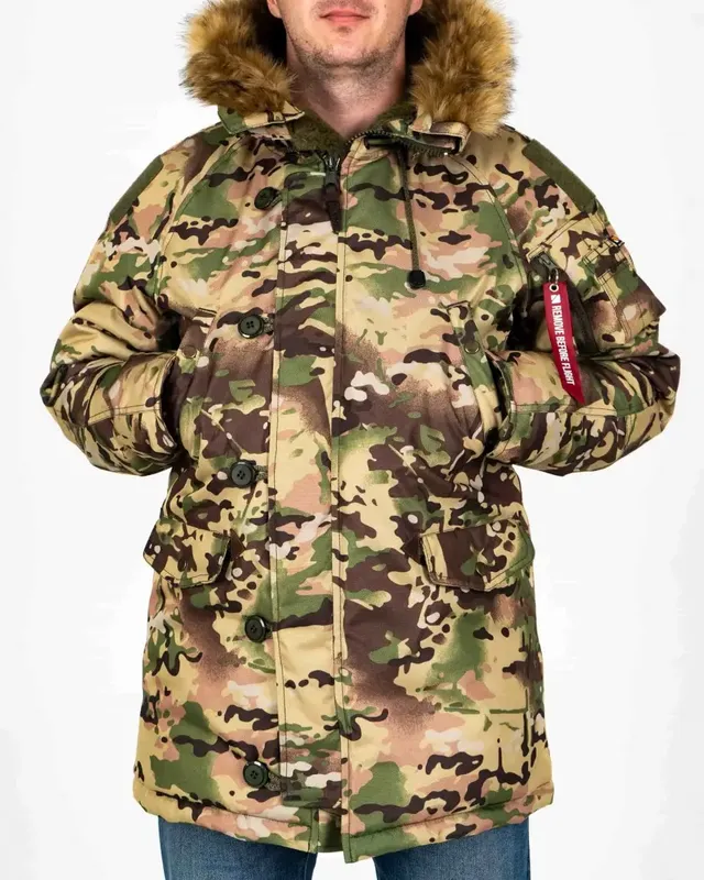 Аляска n 3b classic n-3b parka alpha зимова тепла койот хакі khaki куртка industries olymp 5.11 ...