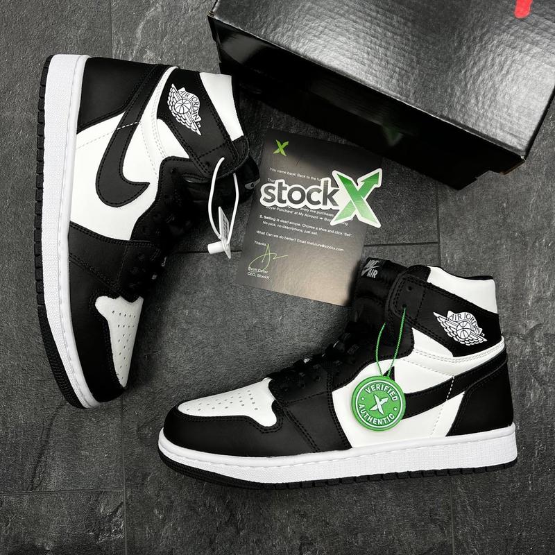 Джордан высокие черно-белые мужские кожаные мужские кроссовки nike air ...