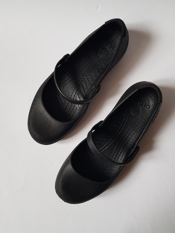 Качественные женские балетки crocs w8 оригинал, оригинальные кроксы балетки, сандалии crocs ...