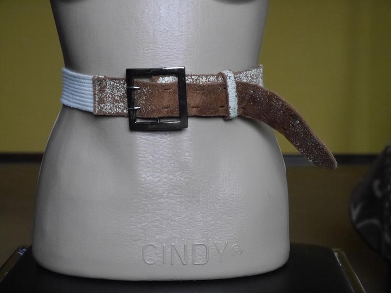 Ремінь тканина шкіра — ціна 110 грн у каталозі Ремені Купити аксесуари