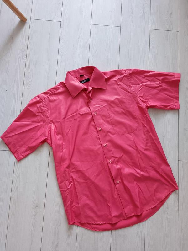 Сорочка чоловіча рожева — цена 150 грн в каталоге Рубашки Купить мужские вещи по доступной цене