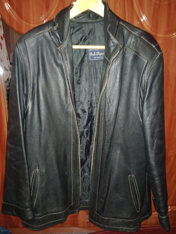 Шкіряна куртка — цена 300 грн в каталоге Куртки Купить мужские вещи по доступной цене на Шафе