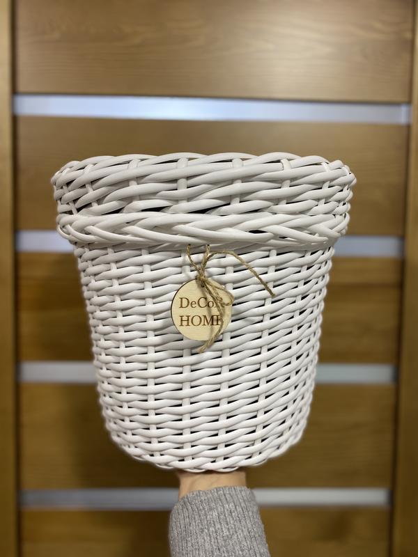 Кашпо з штучного ротанга — ціна 450 грн у каталозі Кашпо Купити товари для дому та побуту за