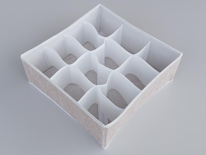 Органайзер Sl12 для зберігання дрібних предметів одягу персикового кольору розмір 32 32 12 см