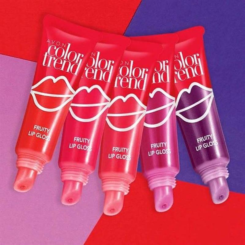 🌷блеск для губ avon color trend"фруктовый",10 мл. — цена 75 грн в ...