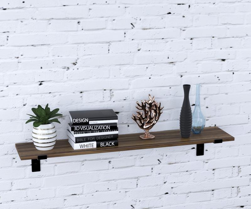 Полиця настінна навісна Z 16 100 Loft Design горіх модена 100 див