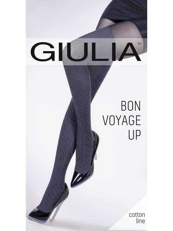 Качественные колготки с имитацией высоких ботфортов giulia bon voyage ...