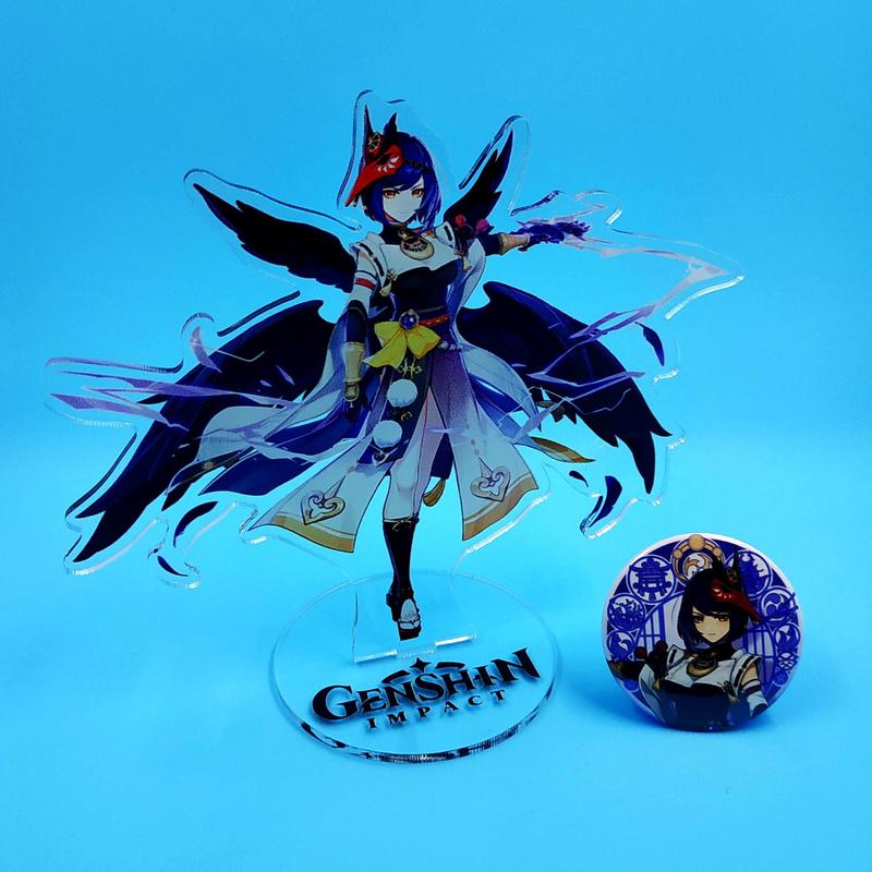 Акриловая фигурка сара из геншин импакт / genshin impact — цена 330 грн ...