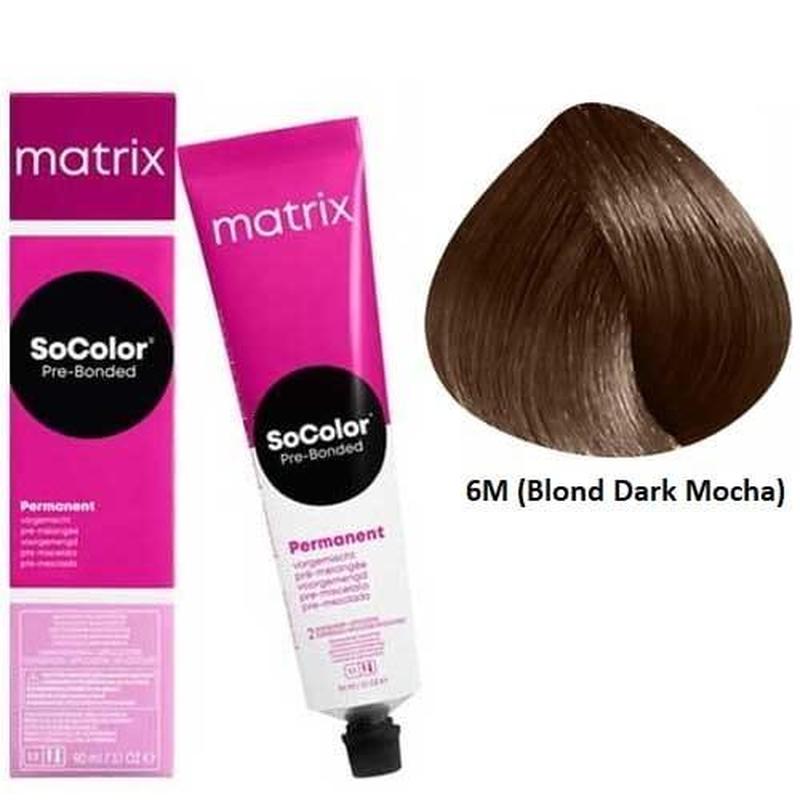 Фарба для волосся matrix socolor beauty 6m, pre bonded 90 мл — цена 239 ...