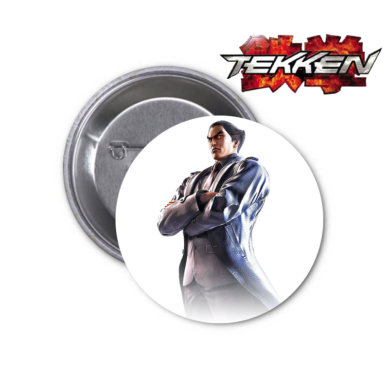 Значок badge game гра tekken залізний кулак — ціна 35 грн у каталозі ...