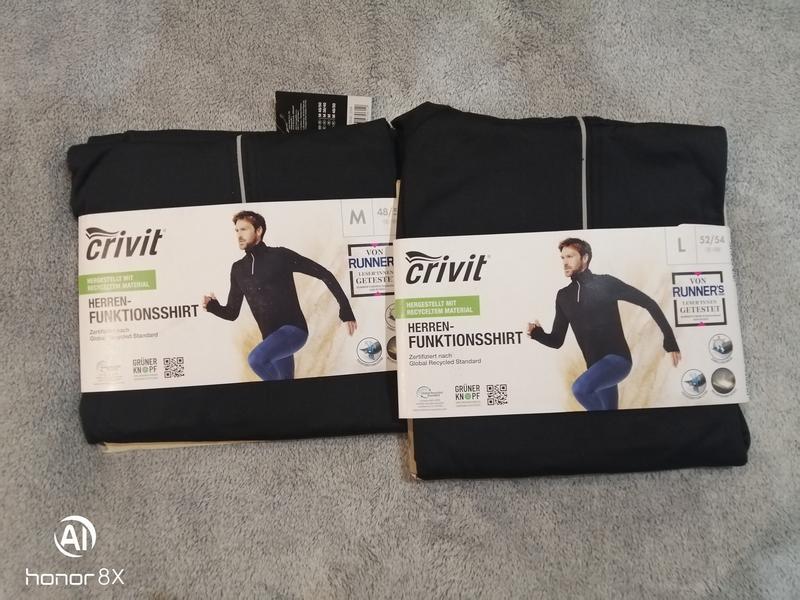 Термо кофта реглан для бега занятий спортом германия crivit pro — ціна ...