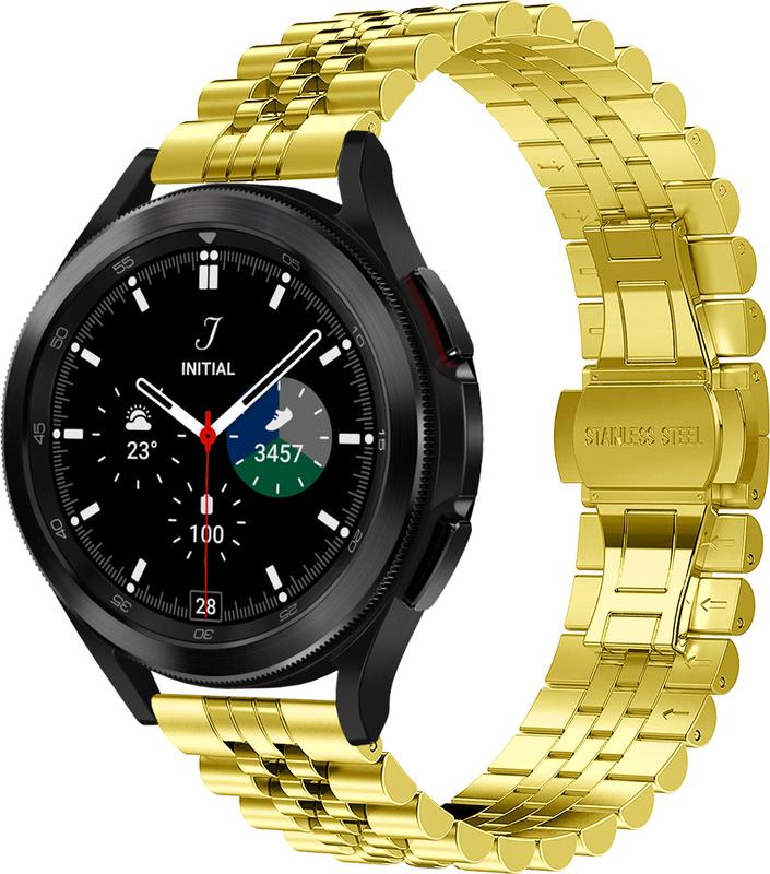 Металевий браслет stech для galaxy watch 4 classic 46mm (cамсунг ...