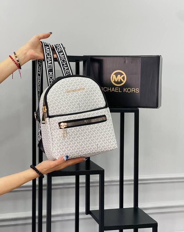 Рюкзак белый женский в стиле michael kors рюкзак майкл корс — ціна 1499 ...