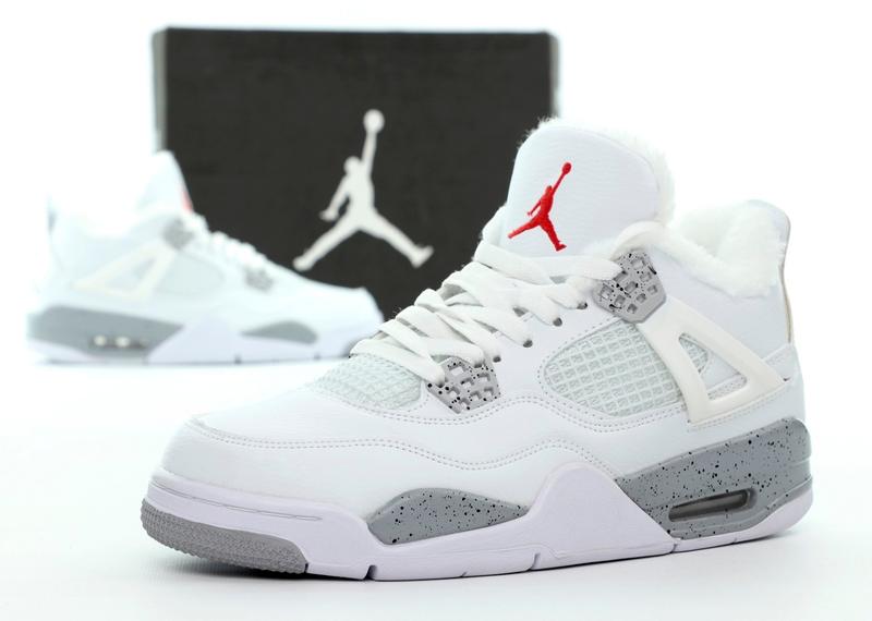 Зимние кроссовки nike air jordan 4 winter fur (зима, мех) — ціна 2750 ...