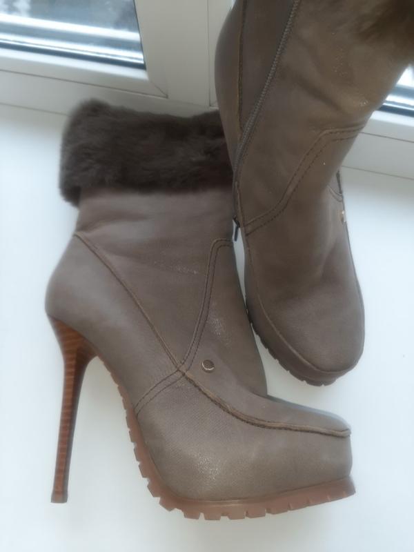 Сапожки зимові цигейка хутро — ціна 1000 грн у каталозі Черевики Купити жіночі речі за доступною