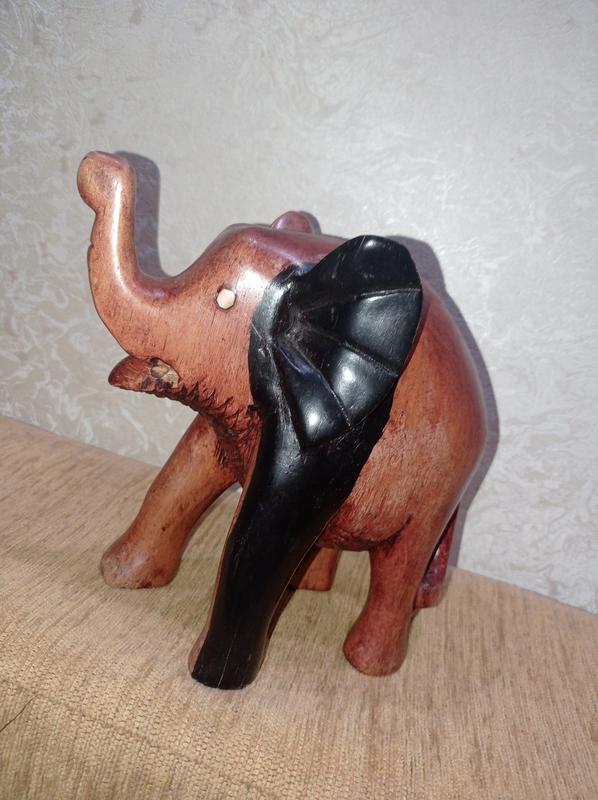 Слон з червоного дерева — ціна 230 грн у каталозі Статуетки Купити товари для дому та побуту за