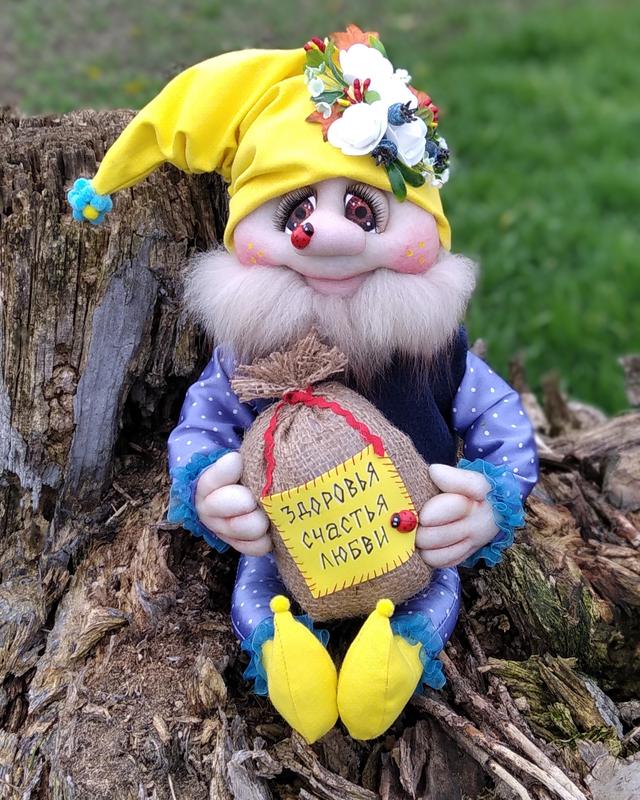 Гном — ціна 550 грн у каталозі Інтерєрні ляльки Купити товари для дому та побуту за доступною